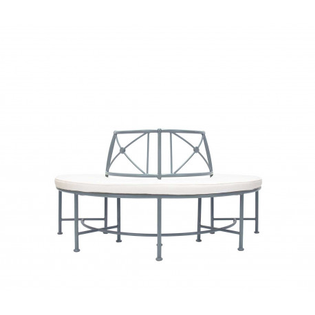 Aluminum circular bench ≡ Garden bench ≡ Durability