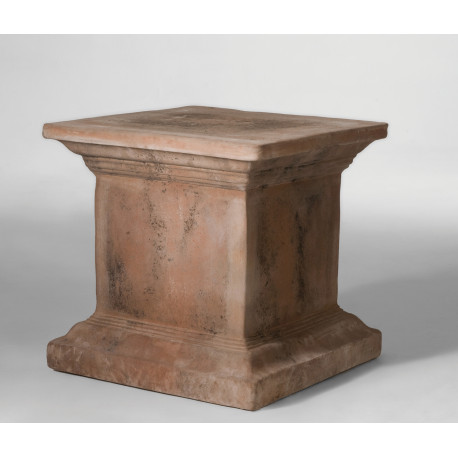Square terracotta base